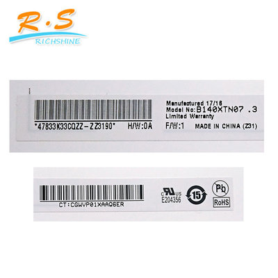 30 Pin EDP Interface Auo LCD Panel  B140XTN07.3 1366 * 768 Resolution