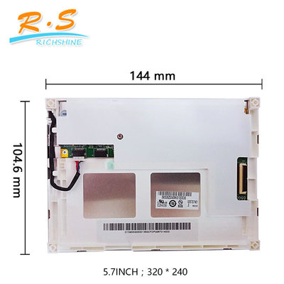450 cd/m2  Industrial LCD Screen model  5.7inch 320*240 G057QTN01.0  Replacement Gameboy Screen