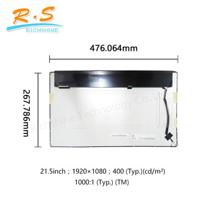 21.5 Inch G215HAN01.0 tft ips industrial screen Tablet Lcd Touch Screen Panel , Lcd Screen Replacement