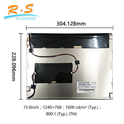 AUO 15" Medical LCD Panel  G150XTN06.3 industrial screen from richshine new and original