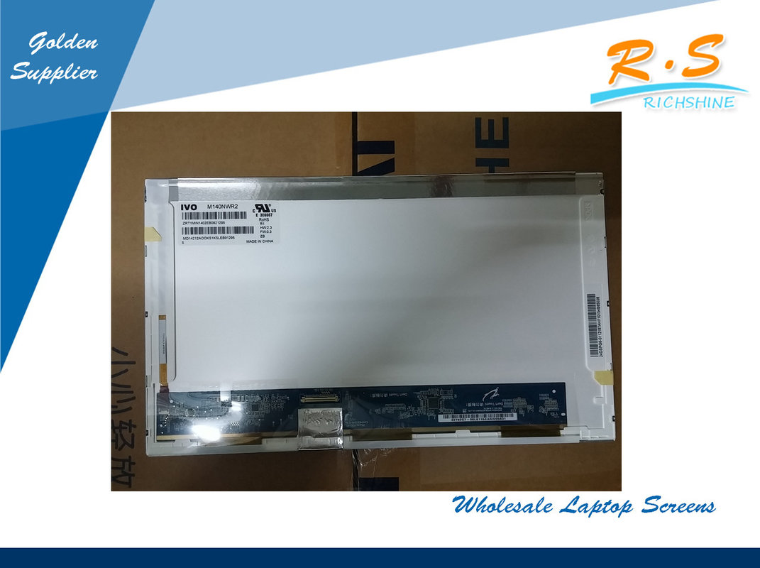 14" A grade   1366x768 LED Screen for IVO M140NWR2 R1 LCD LAPTOP