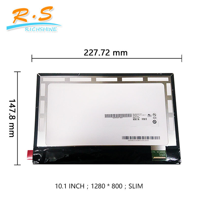 10.1 inch  LCD touch monitor Panel Assembly B101EAN01.5 For acer A3-A20