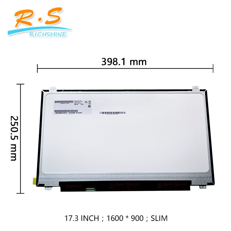 17.3 laptop LCD Screen Replacement B173rtn02.1 small lcd panel ( 1600*900 )