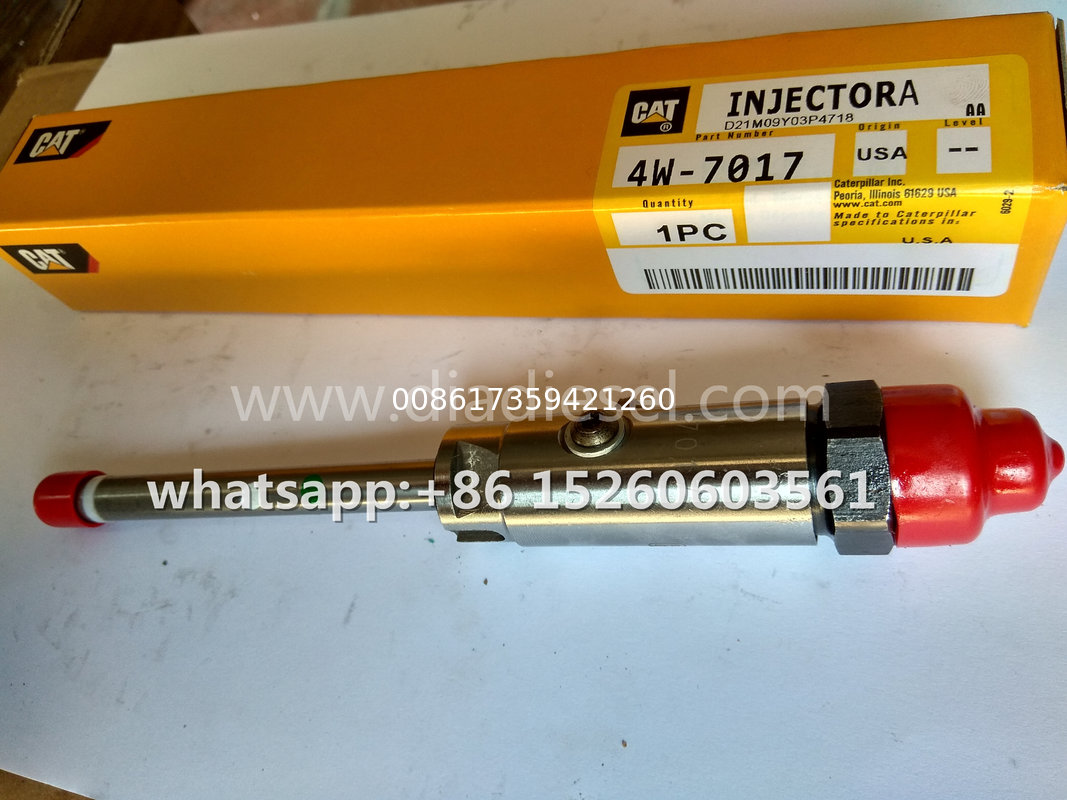 High Quality Red Diesel Injector 4W 7017 for Caterpillar Engine