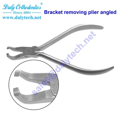 Lingual bracket removing pliers of dental pliers from dental company