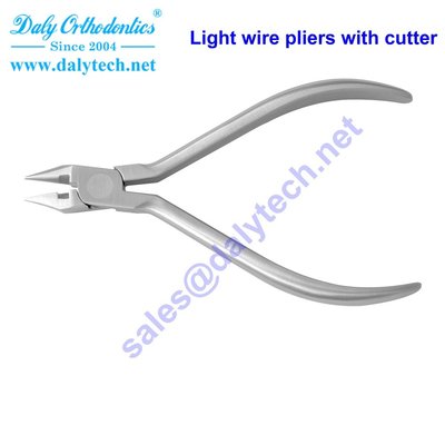 Light wire pliers with cutter from dental instruments manufacturers