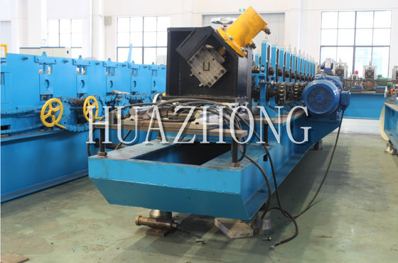 custom-made 1.8-2.5mm thickness materail 'U' channel forming machine with 11KW power