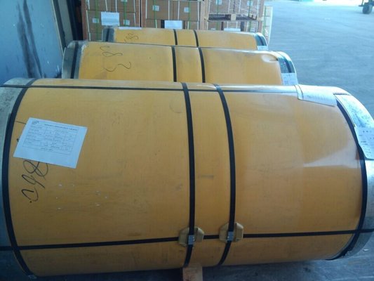 5 Feet 6 Feet Width Stainless Steel Rolls , Hot Rolled / Cold Rolled Coil Steel