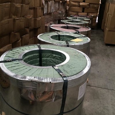 High Cooper Coil Stainless Steel Grade 201 Corrosion Resistance For Deep Drawing