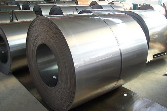 Building Cold Rolled Low Alloy Steel Sheet In Coil Dull / Mirror Finish Surface