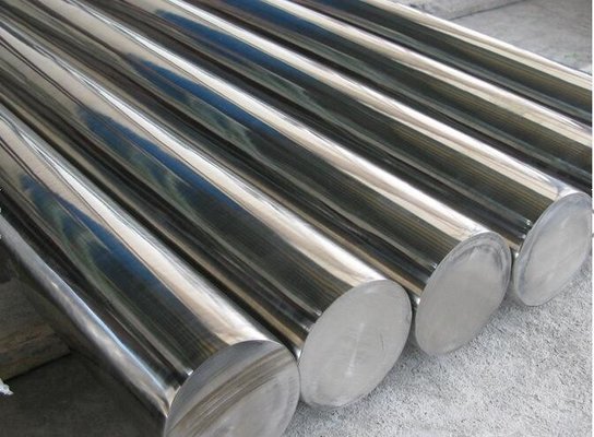 Industry 304L 316L Polished Stainless Steel Bar Stock , Smooth Solid Steel Round Bar