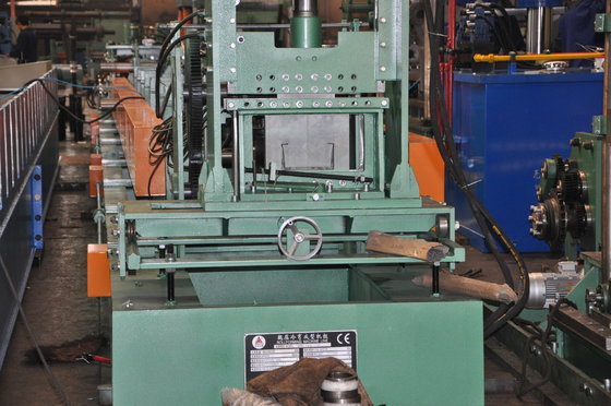 High Speed Metal Cable Tray Roll Forming Machine / Punching Machinery