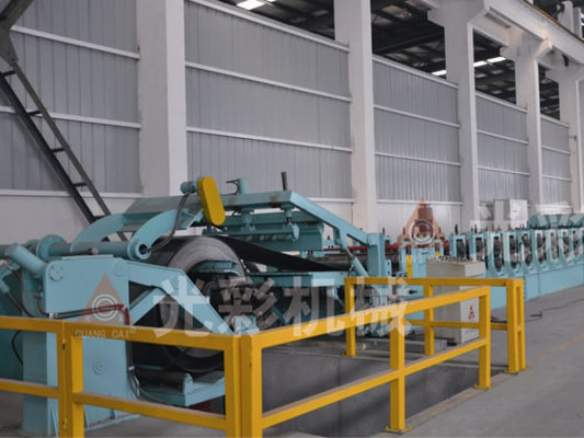 Square Galvanized Steel Silo Corrugated Wall Sheet Roll Forming Machine / Equipment / Line