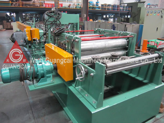 C / Z / E Purlin Roll Forming Machine , Hydraulic Purline Making Machine High Speed