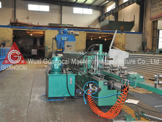 Guide Rail Purlin Roll Forming Machine Full Automatic For Roofing Sheet