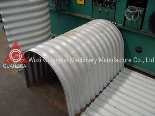Roof Panel Roll Forming Machine / Curving Machinery for Colored Steel Plate