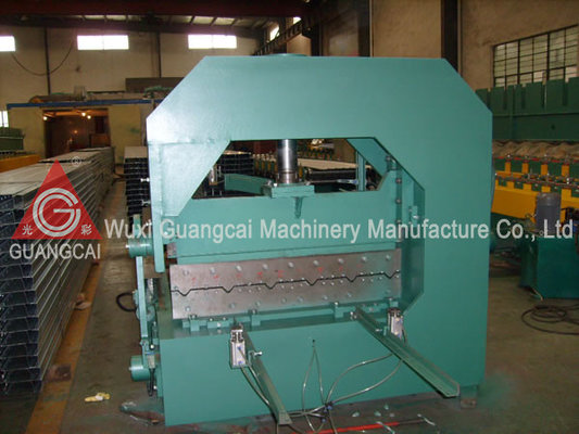 Metal Roof Panel Sheet Bending Machine Glazed Tile Roll Forming Equipment 5 - 15 m/minute