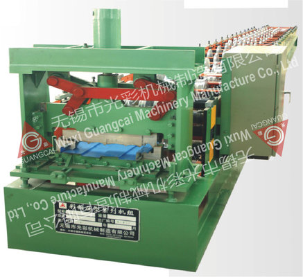 Industrial Warehouse Wall Panel Roll Forming Machine , Steel Facade Panel Forming Line