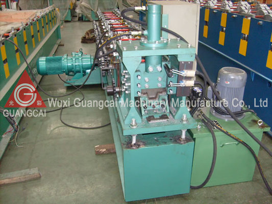 PLC Control Roof Panel Light Gauge Steel Framing Machines , Steel Joist Forming Machine