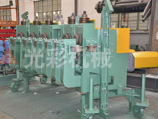 Professioal Spiral Steel Silo Roll Forming Machine Stiffening Rib Producing Line