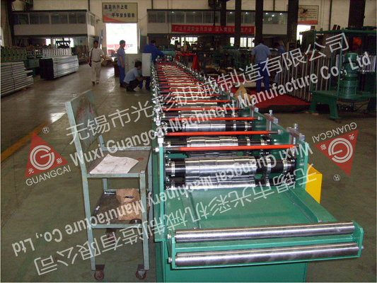 Cold Steel Wall Panel Roll Forming Machine / Bending Equipment With PLC System