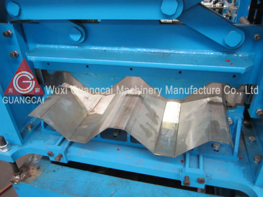 Galvanized Corrugated Sheet K Span Roll Forming Machine With PLC System