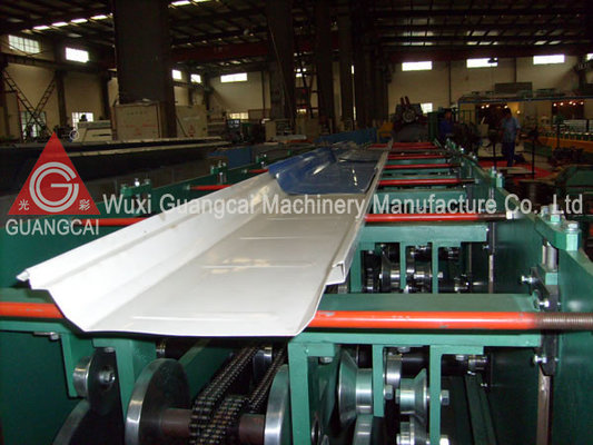 Joint Hidden Roof Panel Roll Forming Machine for Cable Tray / Guardrail / Rack / Silo