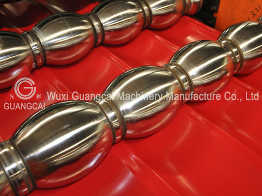 Glazed Tile / Floor Deck / Door Frame Cold Roll Forming Machine High Speed