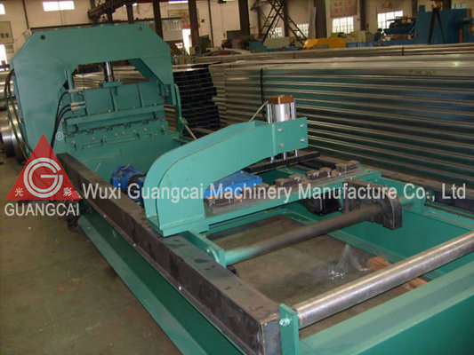 Corrugated Sheet Wall Panel Cold Roll Forming Machine / Curving Equipment