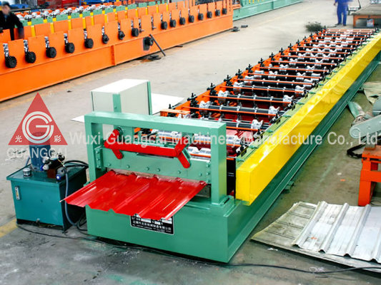 0.4mm - 0.8mm Roof Panel Roll Forming Machine Cost - Effective Performance