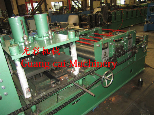 3 Phrase 50HZ 15KW C Purlin Forming Machine with 14 Roller Stations