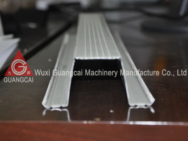 PLC Control Roof Panel Light Gauge Steel Framing Machines , Steel Joist Forming Machine
