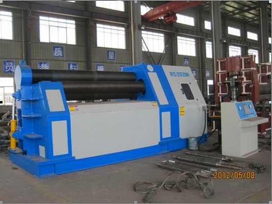 automatic 4 roller rolling machine , bending machine 25mm*2500mm