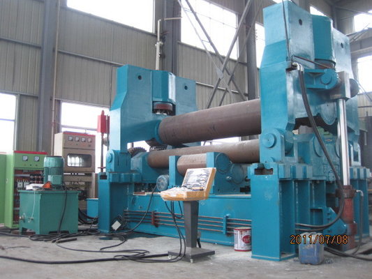W11-8*7000 mechanical symmetrical plate roller bending machine china factory