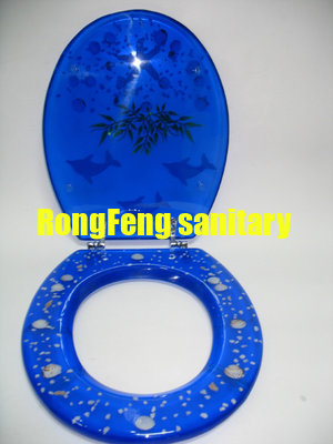 SEA SERIES 17'18'19' COLOR POLY RESIN TOILET SEAT
