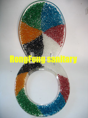 color stone poly resin toilet seat,17'18'19'
