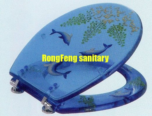 poly-resin toilet seat cover,transparent poly-resin toilet seat,