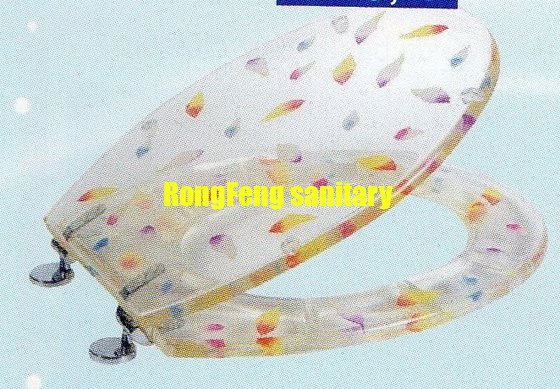 poly-resin toilet seat cover,transparent poly-resin toilet seat,