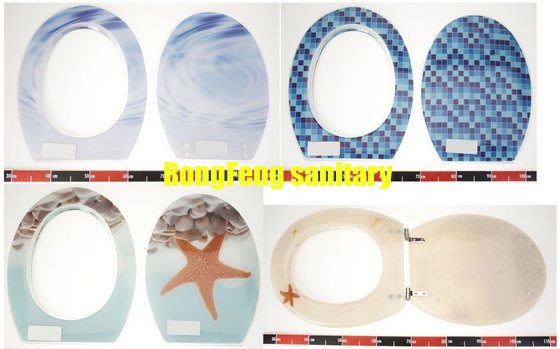 decorative clear polyresin toilet seat,color toilet seat,toilet,cover,MDF,PVC,PP,WOOD
