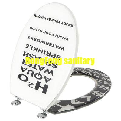 decorative clear polyresin toilet seat,color toilet seat,toilet,cover,MDF,PVC,PP,WOOD
