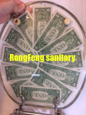 US COIN DESIGN polyresin toilet seat,REAL US DALLARS,with ZINC ALLOY HINGE,round polyresin toilet seat
