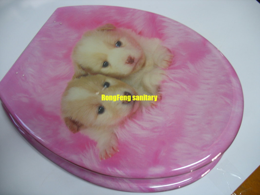 poly-resin toilet seat,17'18'19',zinc alloy hinge,S/S hinge,soft close hinge