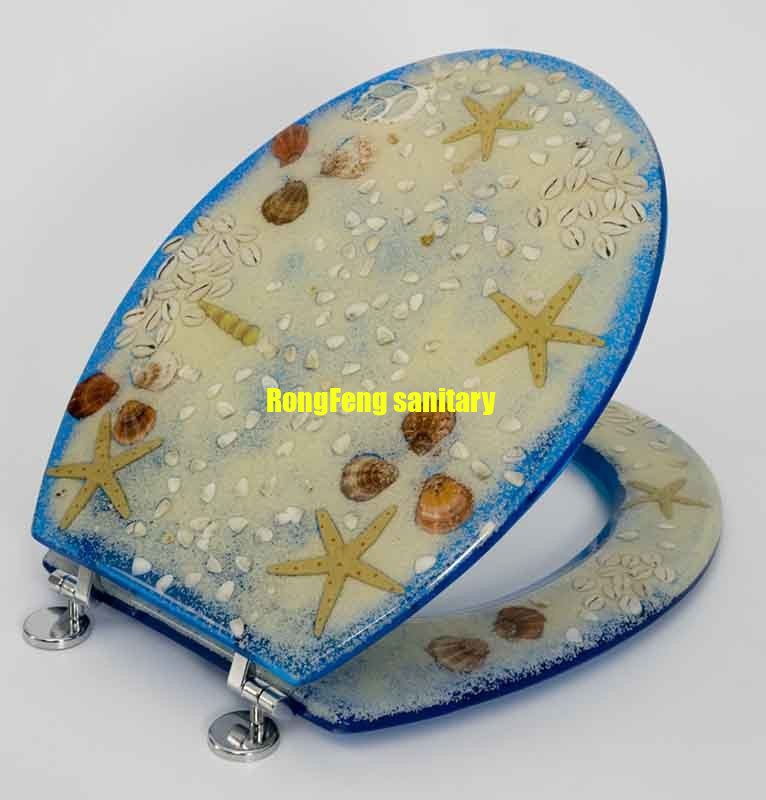 poly-resin toilet seat cover,RESIN toilet seat,tranparent toilet seat,sanitary ware,bathroom,hardware,seat,hinge