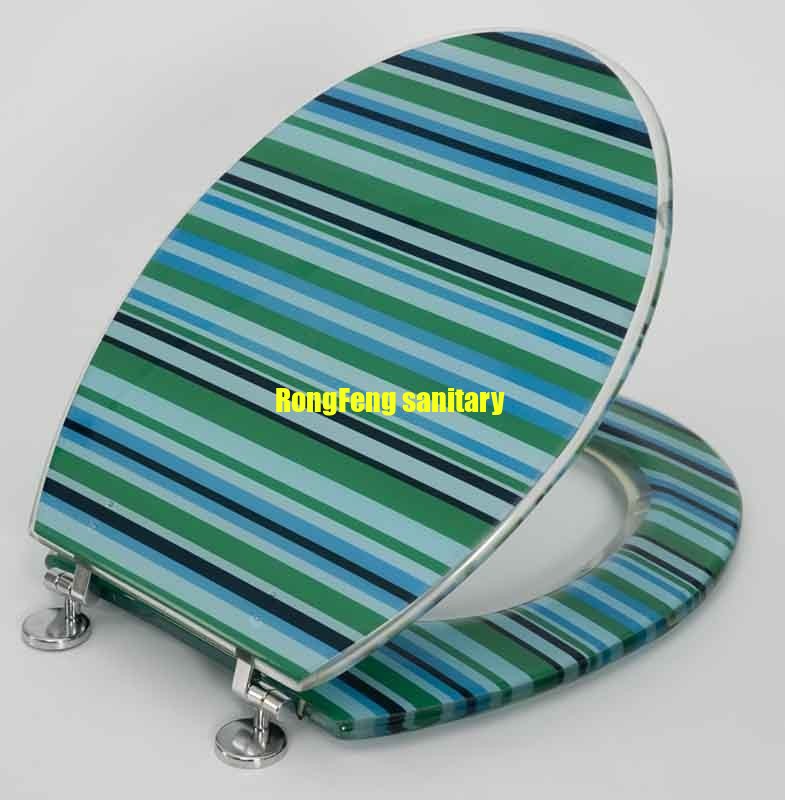 poly-resin toilet seat cover,RESIN toilet seat cover,tranparent toilet seat,sanitary ware,STRIPE TRIMMER