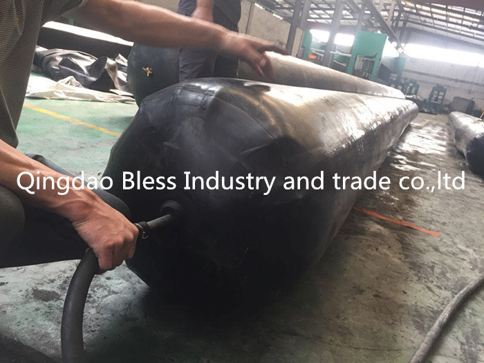 pneumatic tubular formwork, inflated tubular formwork, pneumatic culvert forms, culvert balloon, inflatable balloon