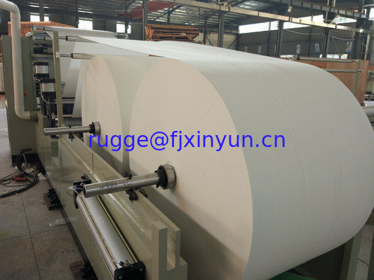 Automatic box drawing V fold facial tissue paper making machine