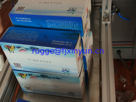 Semi automatic facial tissue paper carton box packing machine