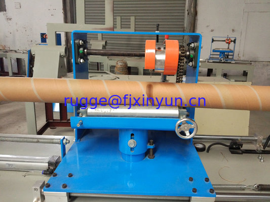 High speed automatic spiral kraft paper tube pipe making machine