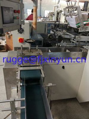 China Automatic facial tissue paper carton box packing machinery