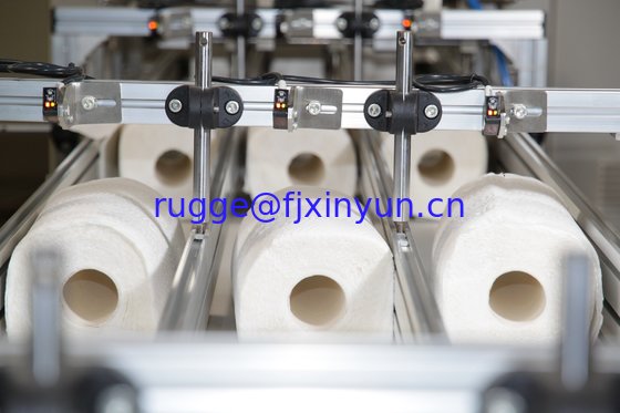 Automatic multi rolls toilet paper and kitchen towel paper packing machine